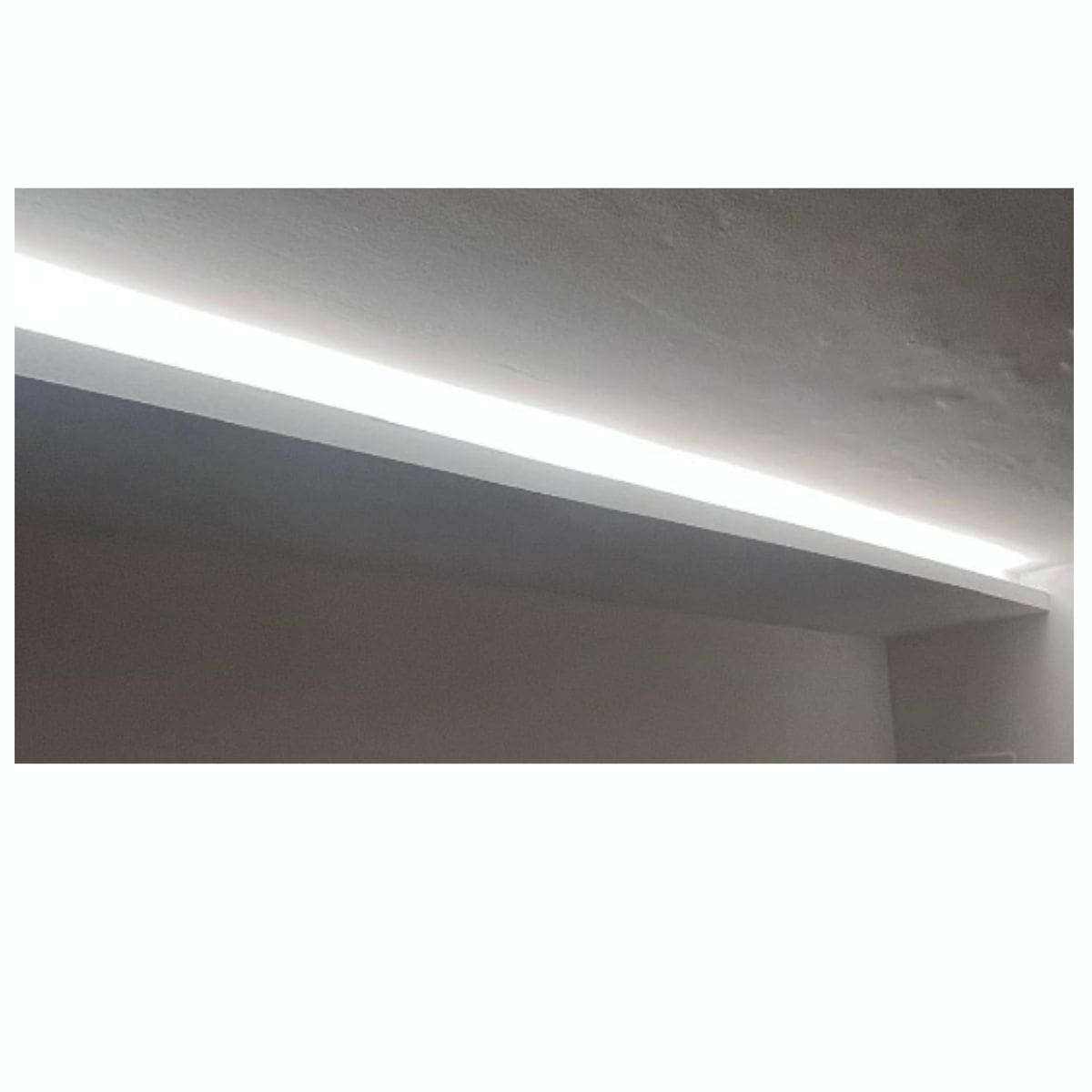 Pieza LED para tabica en placa de yeso – iluminación indirecta